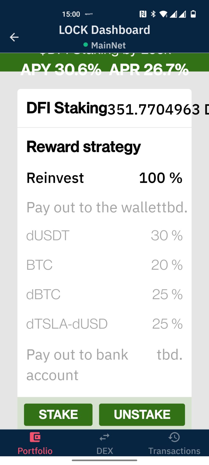 LOCK Staking DeFiChain - Erfahrungen 2023 - privatsparer.de